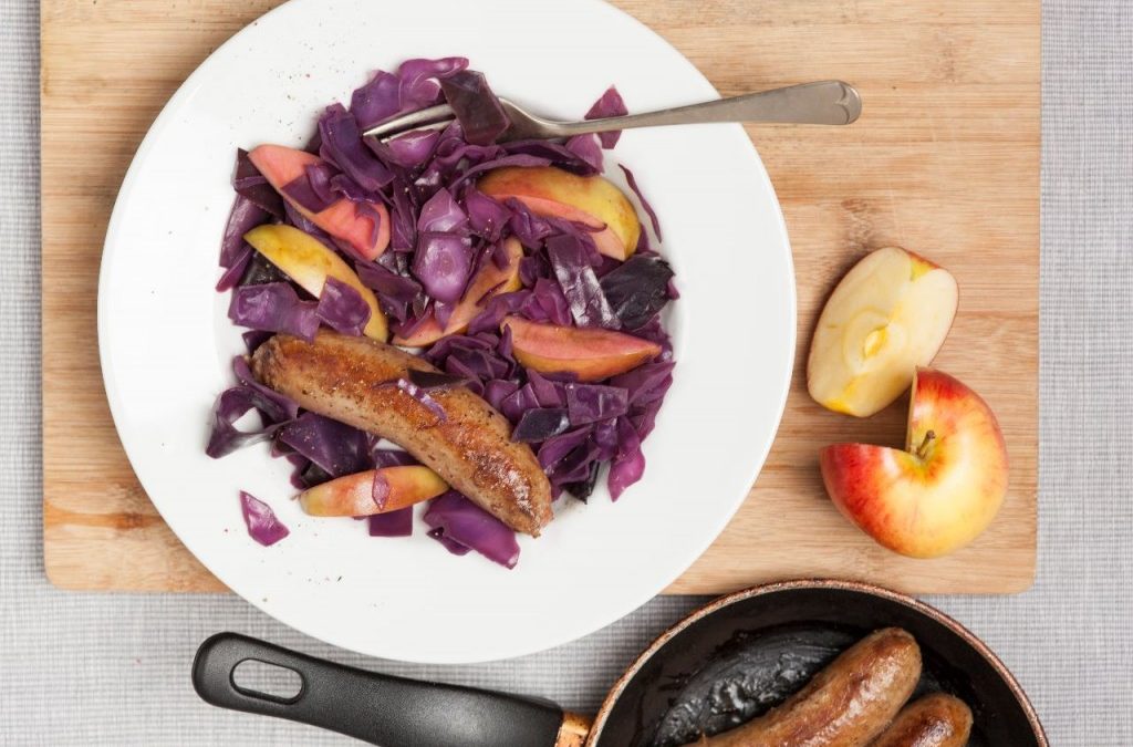 Rode kool met rundersaucijs - Foodsisters